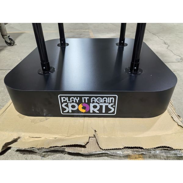 Quality Baseball Bat Rack 30”W x 30“D x 89”H for sale