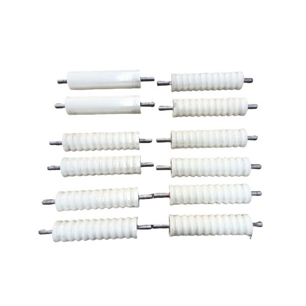 Quality Customized PU Coated Roller Industrial Polyurethane Rollers 95 A Shore Hardness for sale