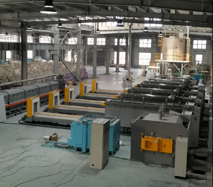 Non-standard industrial continuous gas mesh belt kiln for sintering of ceramic 2