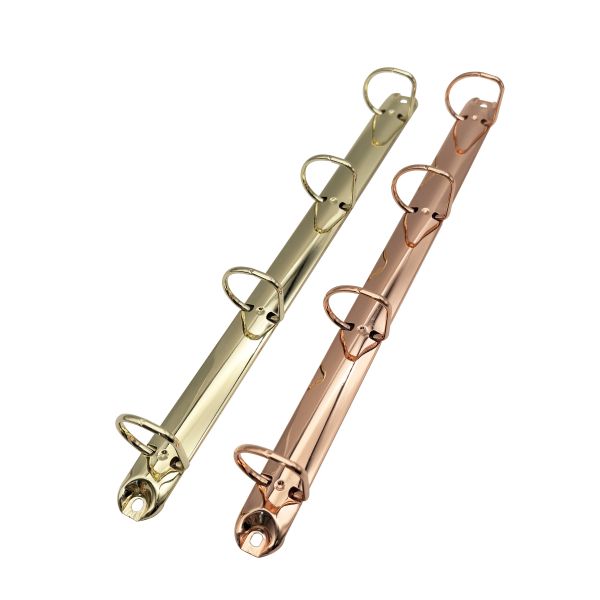 Quality D Ring Binder Mechanisms 4 Ring File Clip Silver Stationery Accessory for sale