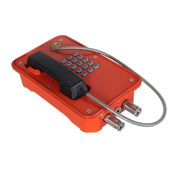 Quality Industrial Explosion Proof Telephone , ATEX Approved Waterproof Emergency Phone for sale