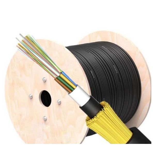 Quality Single Jacket Self Supporting Aerial Cable Outdoor ADSS 12 Core UL for sale