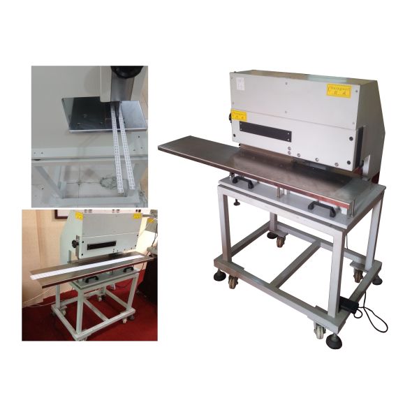 Quality Pneumatic FR4 PCB Depaneling Machine , Motorized PCB Depanelizer For Cutting PCB Board for sale
