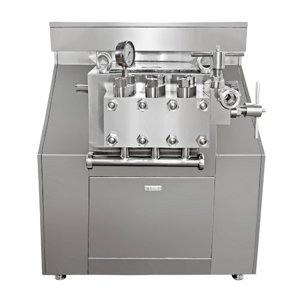 Quality Double Stage Juice Homogenizer 3000l / H Flow Manual Operation Pressure for sale