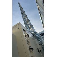 Quality 50 Foot Telescopic Antenna Pole Portable Cell Tower 30m COW Cell On Wheels for sale