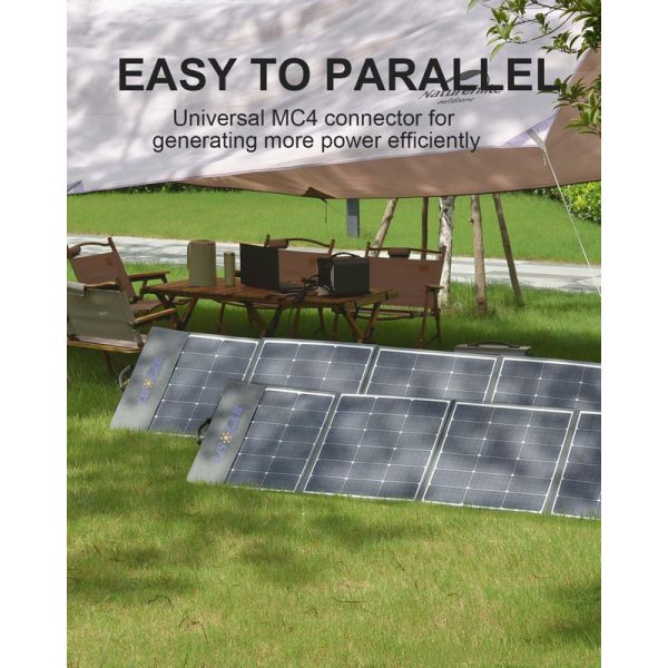 Quality Lightweight Semi Flexible Solar Panel Bendable For Portable Generator Power for sale