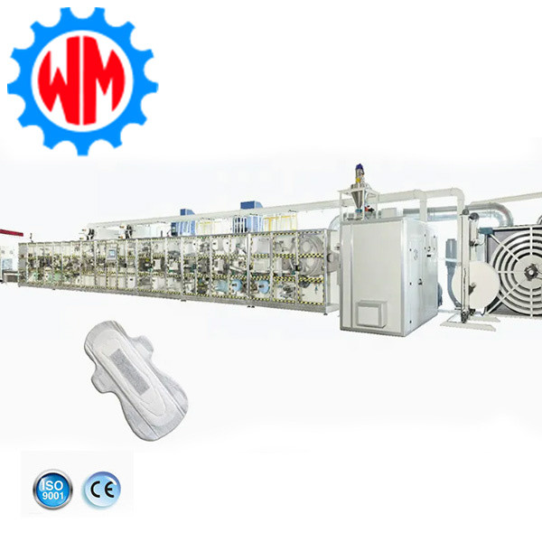 Quality Fully Automatic Women Sanitary Pad Making Machinery Global Export for sale