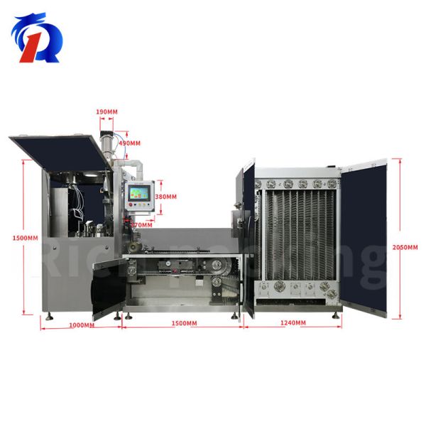 Quality Fully Automatic Liquid Hard Gelatin Capsule Filling Encapsulation Machine Line for sale