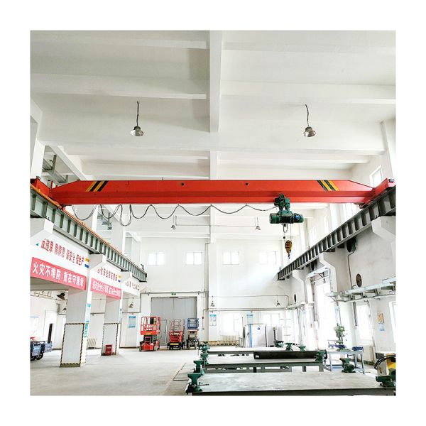 Quality Single Beam Overhead Crane with Metallurgy Wire Rope Electric Hoist and Wireless Remote Control for 20T Max Lifting Load for sale
