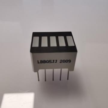 Quality 5 Segment 574nm Common Cathode LED Light Bar For Battery Display for sale