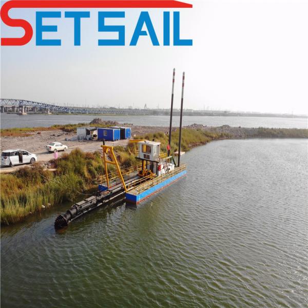 Quality Set Sail Hydraulic Canal Ports Dredging Machine Lakes Dams Cutter Suction for sale