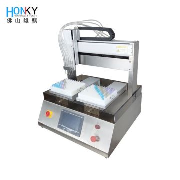Quality Desktop Type 2ml High Speed Essential Oil Filling Machine With Ceramic Pump For for sale