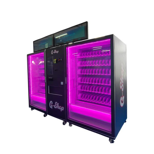 Quality Large Combo Vending Machine Two In One Snacks Vending Machine With EU Age for sale