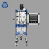 china 100L Jacketed Glass Reactor Vessel High Torque For Laboratory Application