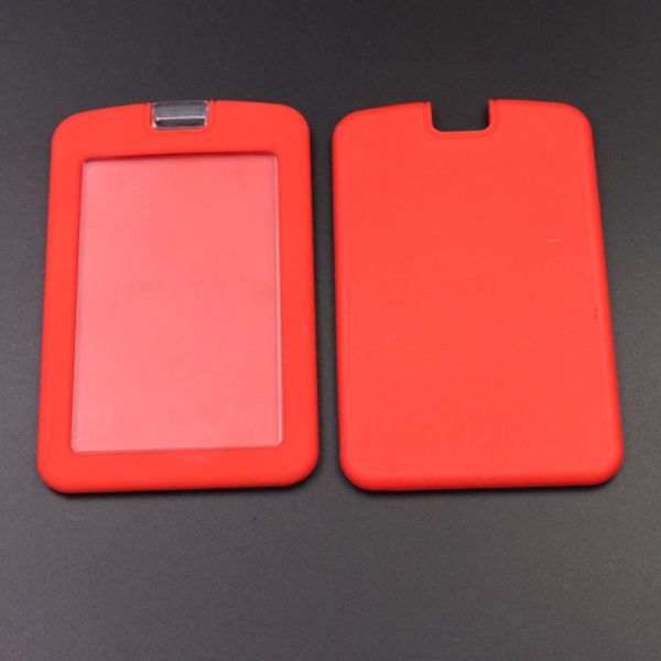 Quality Multicolor Durable Silicone ID Card Holder Multipurpose Waterproof for sale