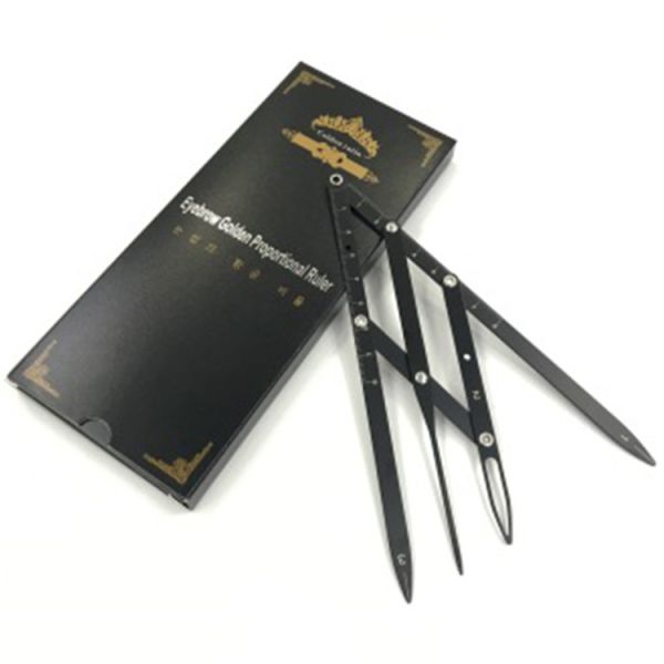 Quality Black Stainless Steel Permanent Eyebrow Shaving Tool Easy To Operate for sale