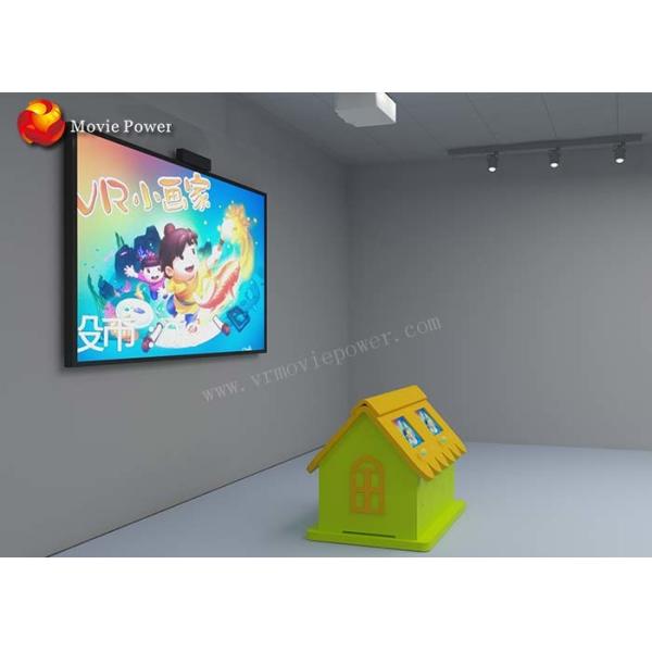 Quality VR Amusement Park Indoor Interactive Projection Children Painting Game Machine 1 for sale