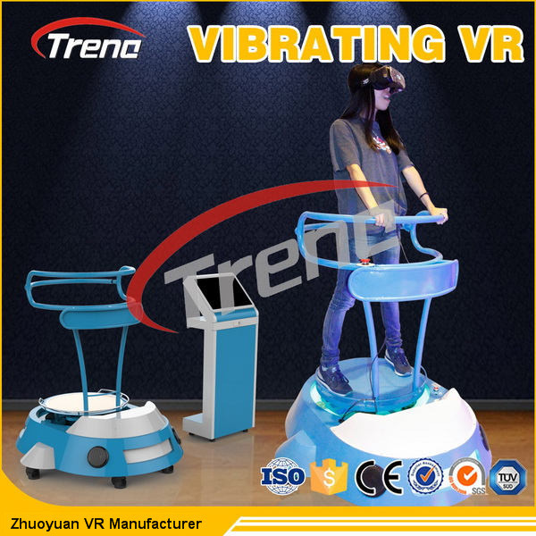 Quality Mini Earthquake Vibrating VR Simulator With Player Controller Joystick for sale