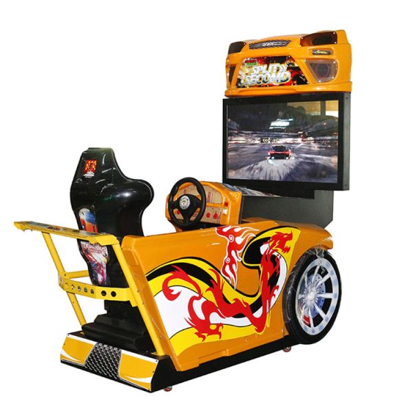 Quality NFS Car Racing Game Machine Support English Language With Stereophonic Sound Effects for sale
