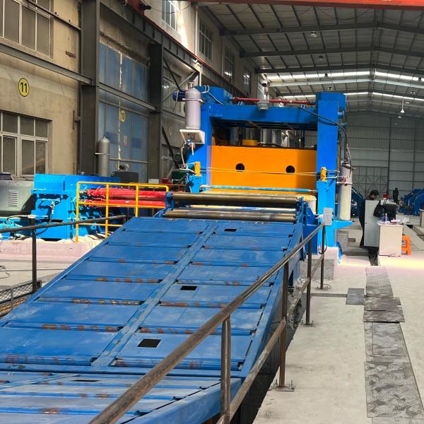 Quality 35T Coil Weight Automatic Steel Coil Slitting Line Uncoiling Leveling Shearing for sale