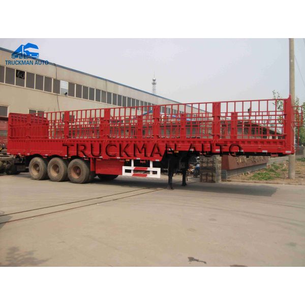 Quality Basket Semi Trailer Storage Containers 60 Tons Capacity To Carry Bulk Goods for sale
