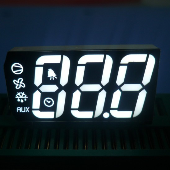 Quality Custom LED Display , Triple Digit 7 Segment Led Display For Cooling Control for sale