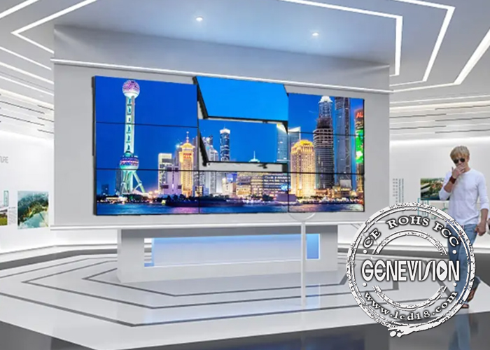 46 / 55 Inch BOE Brand TV Studio LCD Video Wall Splicing Screen Monitor ...