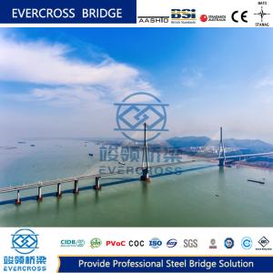 Quality Highway Galvanization Composite Beam Bridge Plate Girder Bridge Long Span for sale