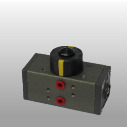 Quality Silver Rack And Pinion Pneumatic Actuator Hard Anodized Actuator Small Size for sale