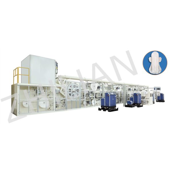 Quality 1500pcs/min Sanitary Napkin Making Machine Disposable for sale