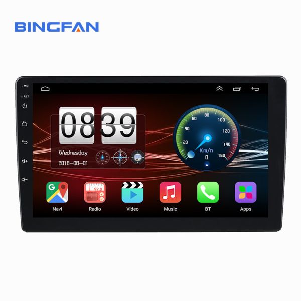 Quality Best Price Android 2 din Car DVD Player 9 Inch 1+16/2+32GB Touch Screen Car Radio GPS Navigation with Carplay for sale