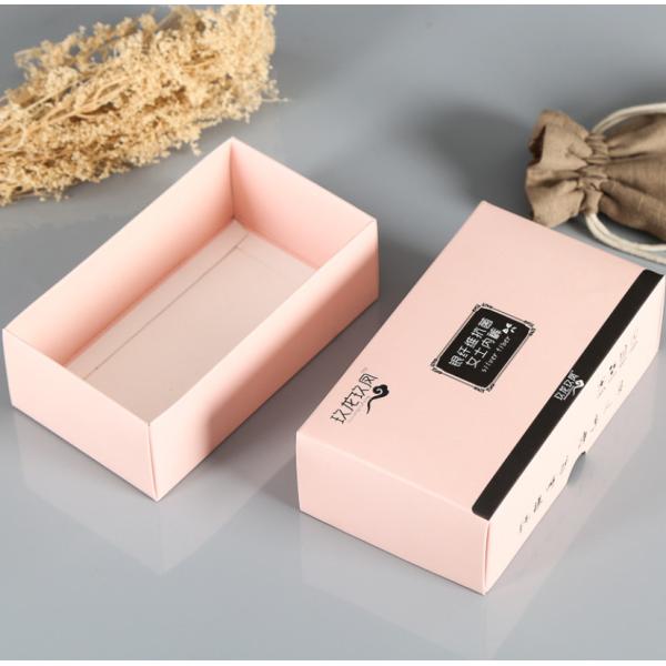 Quality 250gsm Coloured Cardboard Boxes With Lids Underwear Packaging for sale