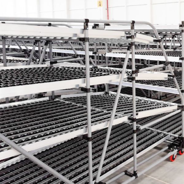 Quality Aluminium Alloy Tube Pipe Rack System for sale