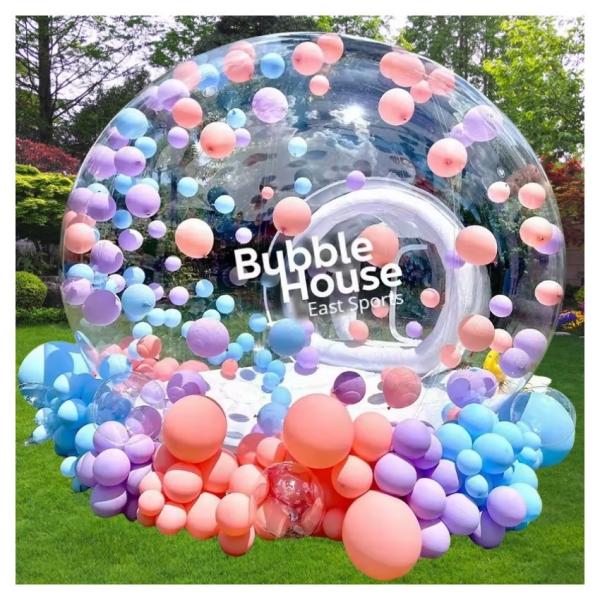 Quality Outdoor Entertainment Customized Bubble Inflatable Balloon House for Party for sale