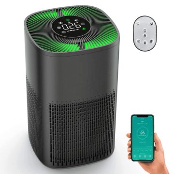 Quality Smart Air Purifier with PM2.5 Display and LED Tricolor Light for sale