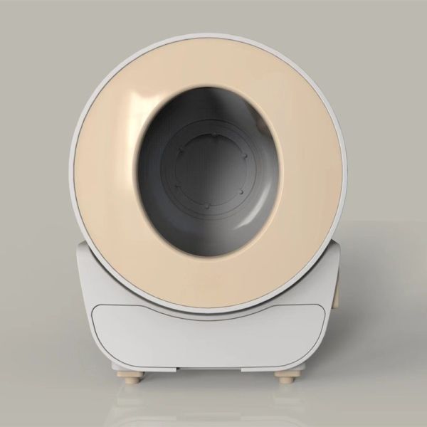 Quality Waterproof Self Cleaning Automatic Pet Litter Boxes Dust Free Technology Voice for sale