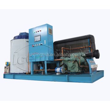 Quality 1 Tons Freshwater Flake Ice Machine Commercial 380V 220V for sale