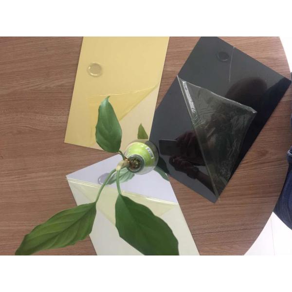 Quality Alloy 1085 0.4mm Thickness Silver Aluminum Mirror Sheet With Reflectivly Above for sale