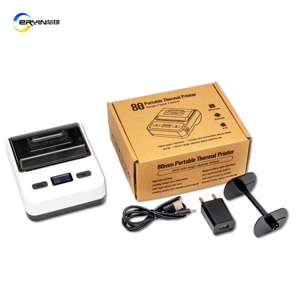 Quality MP-80L Android Portable Wireless Blue Tooth Thermal Printer 80MM Sticker Label Printing Machine for sale
