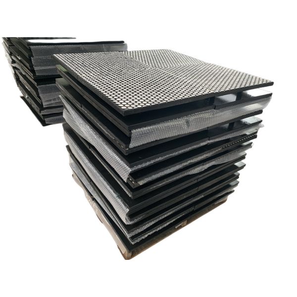 Quality Rectangular Hex High Alumina Ceramic Tiles Ceramic Rubber Composite Liner for sale