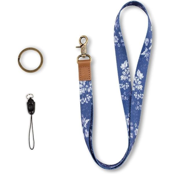 Quality Office 90*15mm Flat Polyester Custom Single Sublimation Lanyards For Personaliza for sale