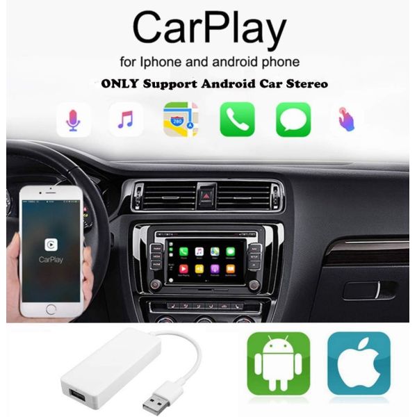 Quality Multimedia Wired Carplay To HDMI Video Input Conversion Box 1080P Car TV Mate for sale