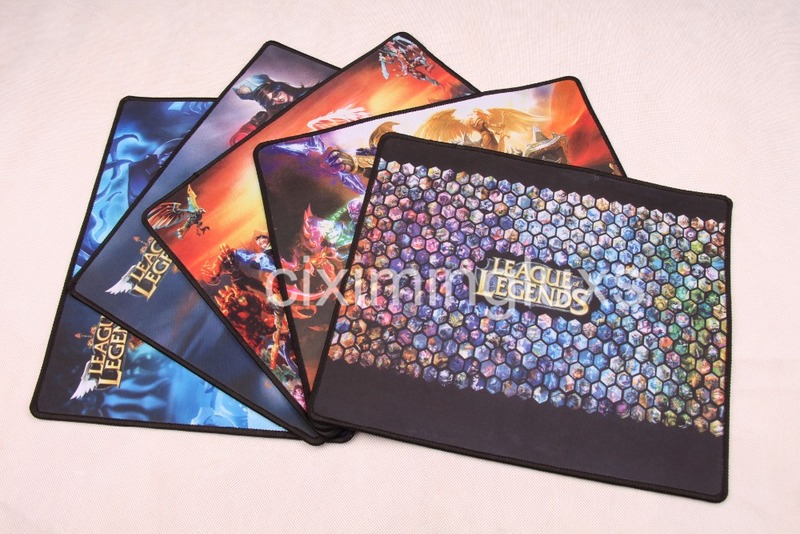 Minglu MP-002 Rakoon brand Custom adhesive backed rubber sheet printed mouse pads