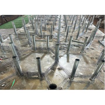 Quality Inconspicuous Obstacles Tank Barrier Mesh Tank Track Wrapping Wire Mesh for sale