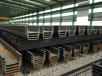 Quality Hot Rolled Larsen Steel Sheet Pile SYW295 SYW390 SY295 U Z Type Profile For for sale