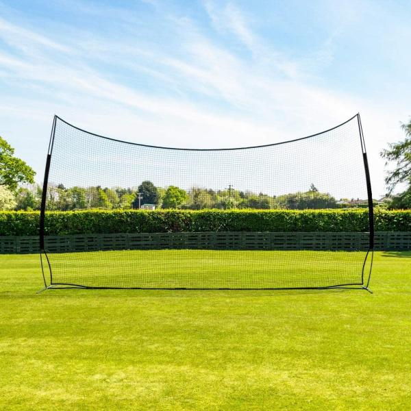 Quality Polyester Softball Pitching Screen 10ft Baseball Backstop Net for sale