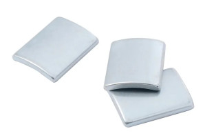 Quality Industrial Neodymium Magnets Curved Zn Coating Custom Shaped Magnets for sale