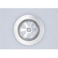 Quality Kitchen Waste Sink Strainer Parts Stainless Steel Silver 75 Mm OD for sale