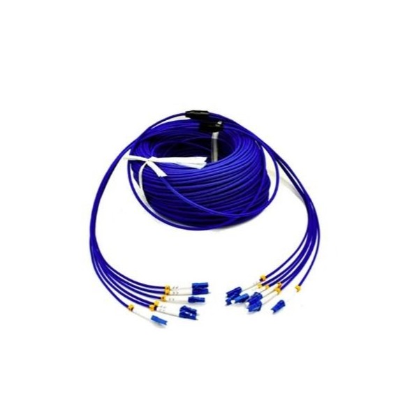 Quality Blue Fiber Optic Patch Cables 3.0mm 300M Low Insertion Loss With Custom Length for sale