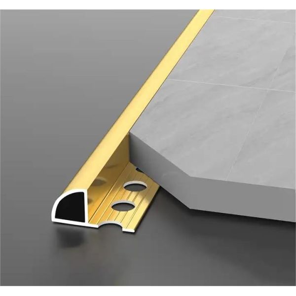 Quality Outside Aluminium Tile Strip Profile Corner Edge Tile Trim Decoration for sale